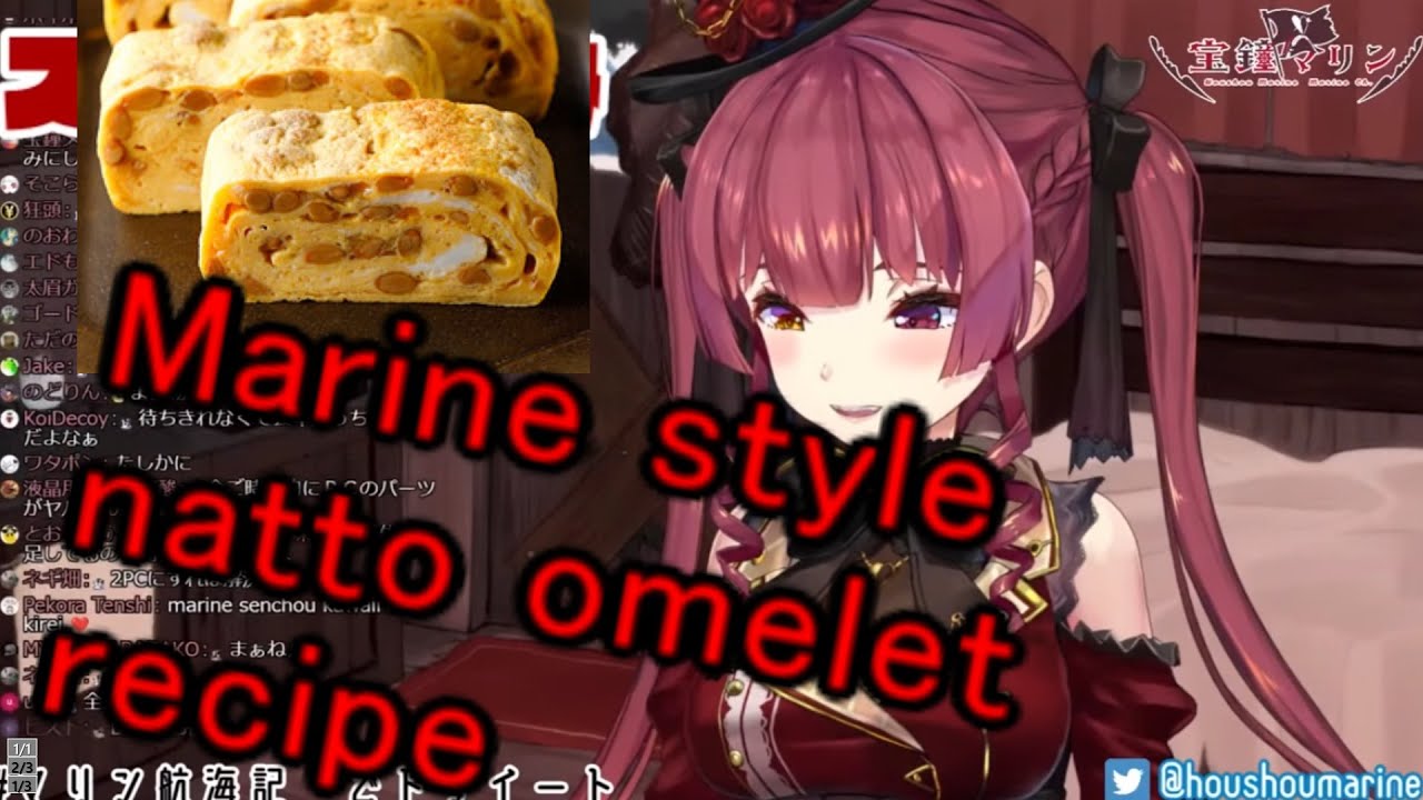 【Hololive】Marine chef uses English to convey recipes【Eng sub】 - YouTube