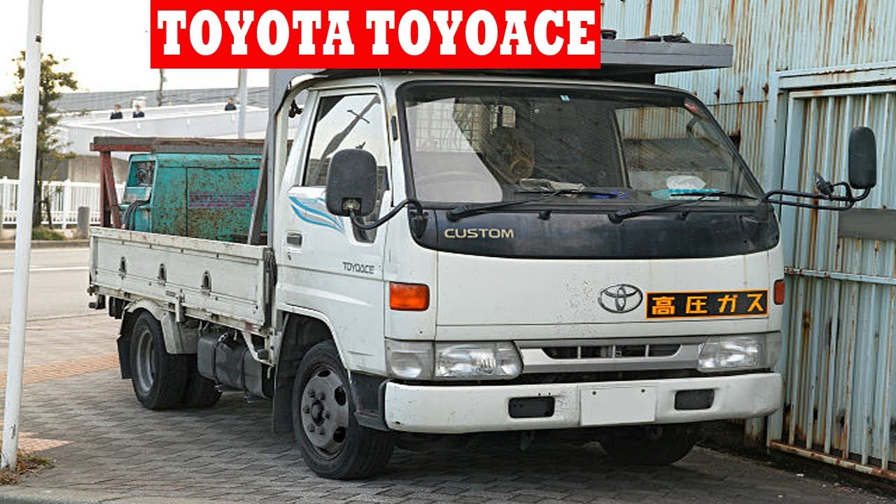 TOYOTA TOYOACE 1KD ENGINE, LOCATIONS OF THE CHASSIS NUMBER, VIN PLATE ...