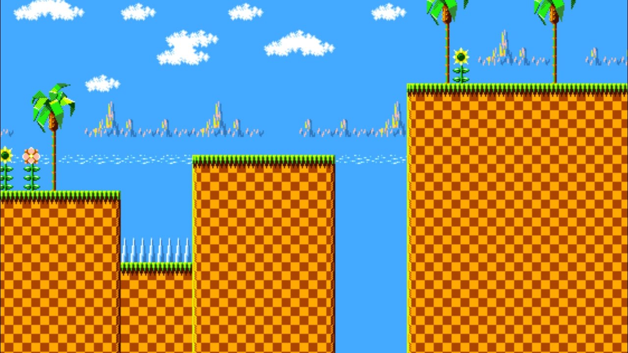 Sonic sprite animation - YouTube