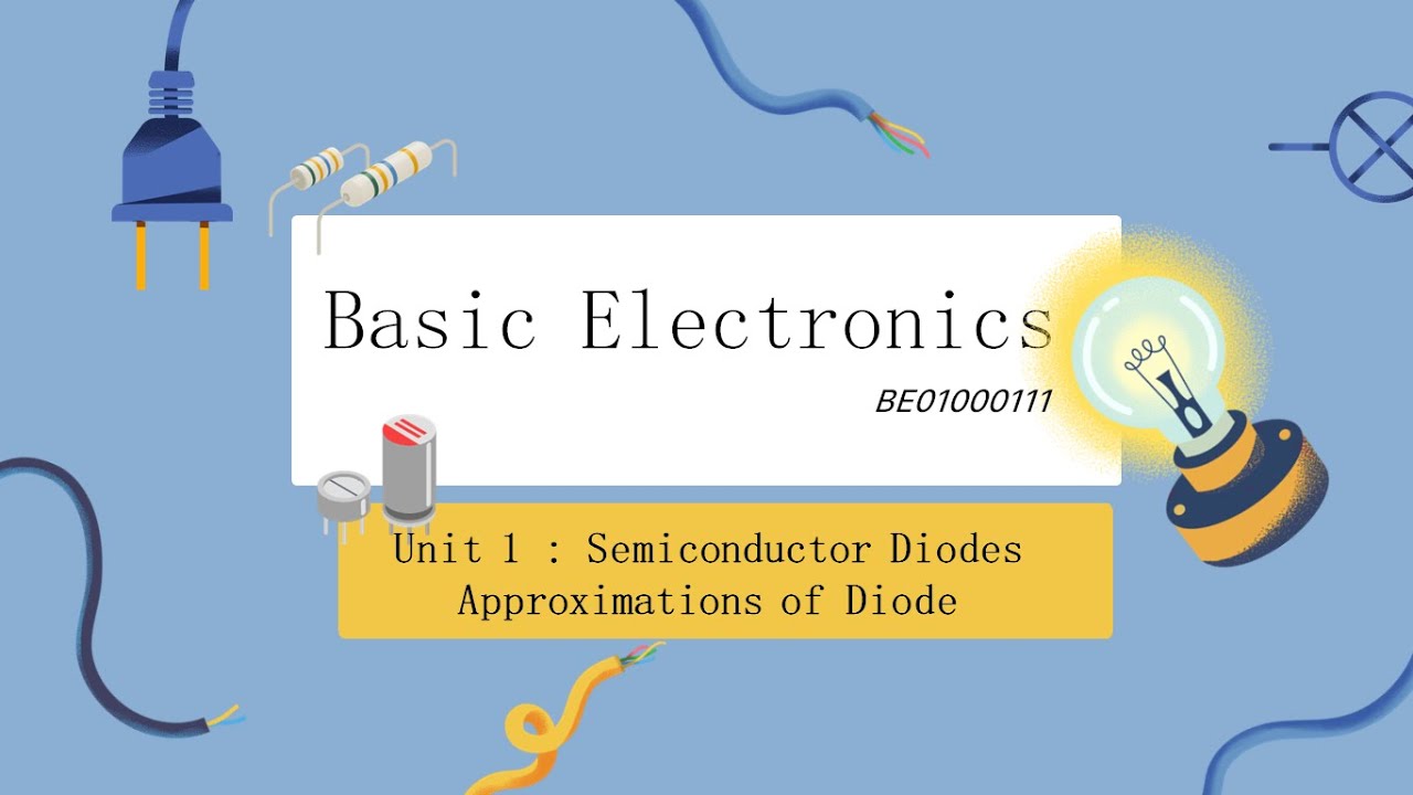 1.05 Approximations of Diode - YouTube
