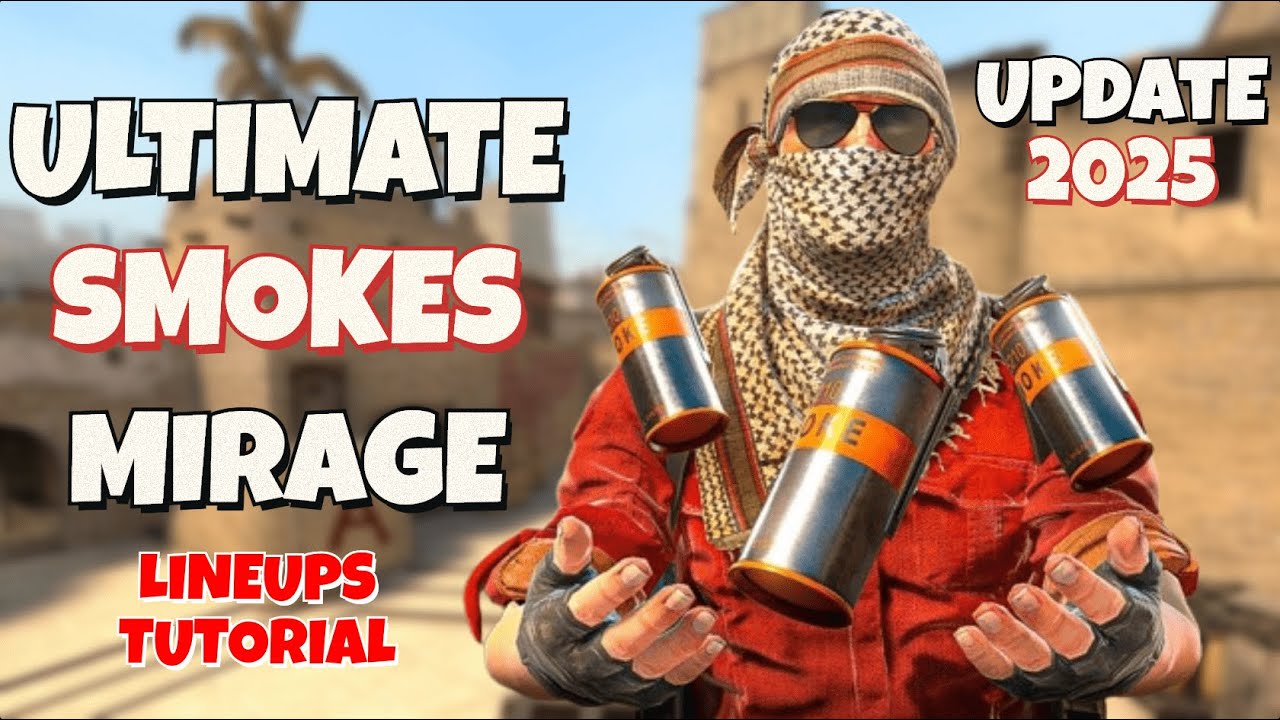 Ultimate Mirage Smokes Lineups Guide | CS2 - YouTube