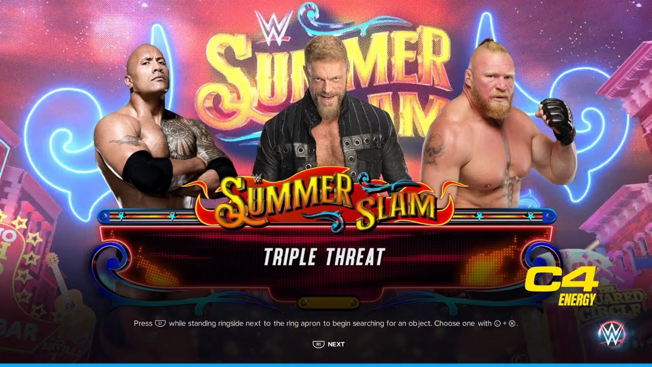 Wwe The Rock .Edge .Brock Lesnar - YouTube