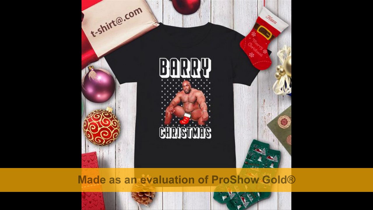 Barry Wood Merchandise ugly Christmas t shirt sweater - YouTube