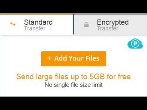 Send Large Files Online How to Transfer over the Internet (2/2) - YouTube