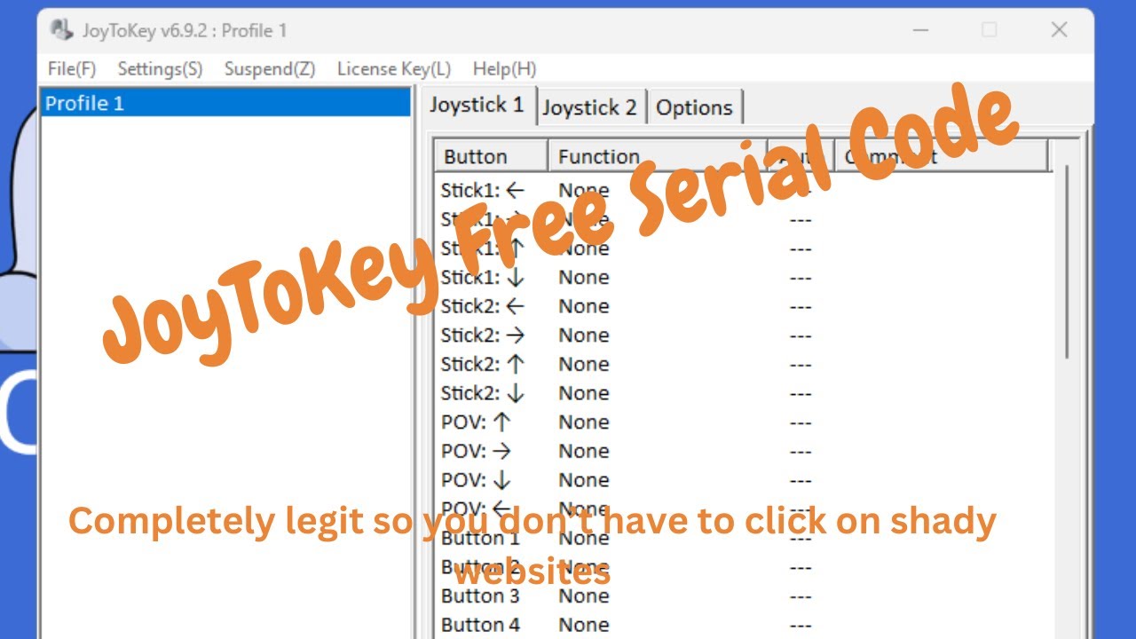 JoyToKey Free Registration / Serial Code Tutorial for you to never ...