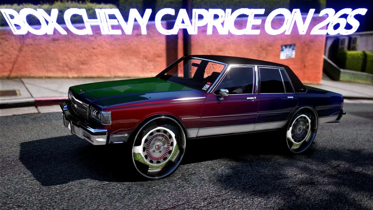 CHEVROLET CAPRICE ON 28 INCH FORGIATO WHEELS - GTA V MODS - YouTube