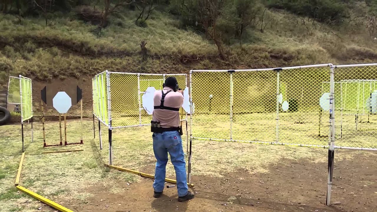 HRRB Pistol Match 04042015 Stage 3 View 2 - YouTube