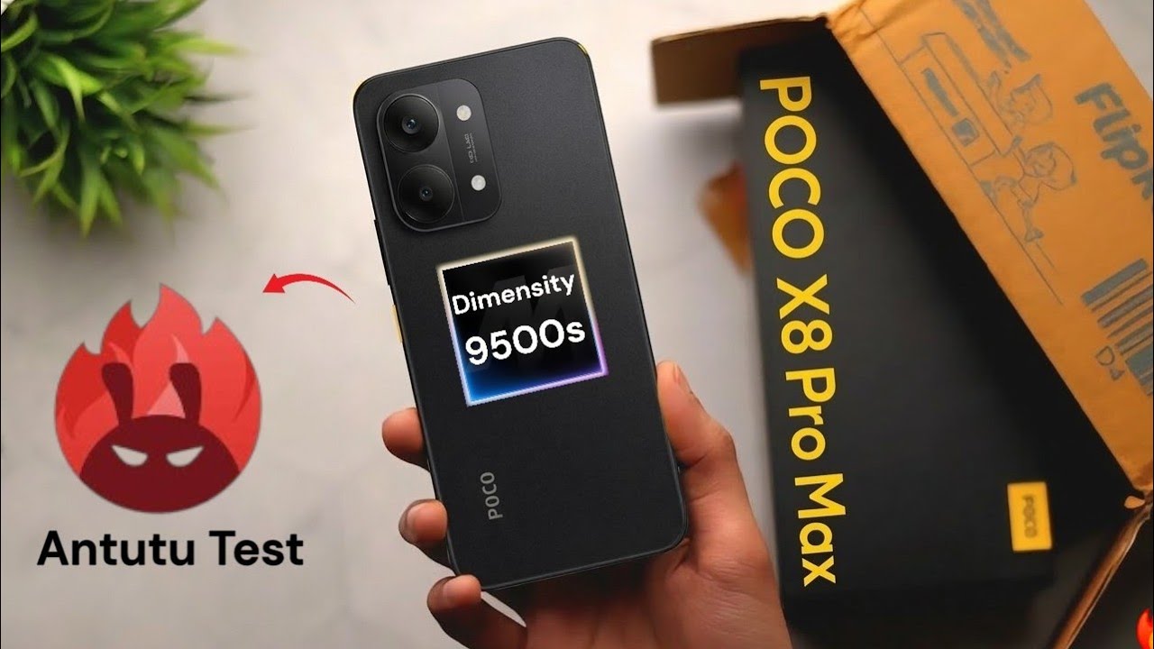 POCO X8 Pro Max Antutu Indian Retail Unit 🚀🚀🔥🔥 #pocox8pro - YouTube