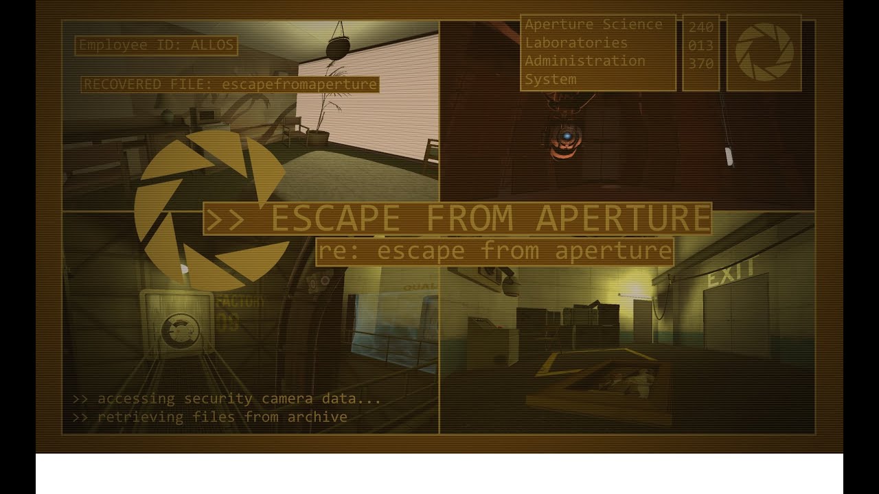 Same game, different adventure! || Re: Escape from Aperture - YouTube