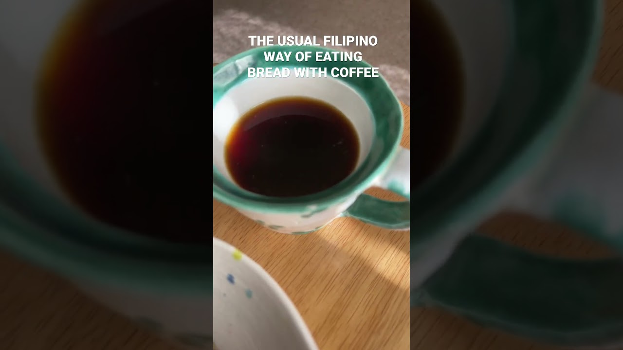 FILIPINO WAY OF EATING BREAD WITH COFFEE | SAWSAW KAPE | AI KITCHEN # ...
