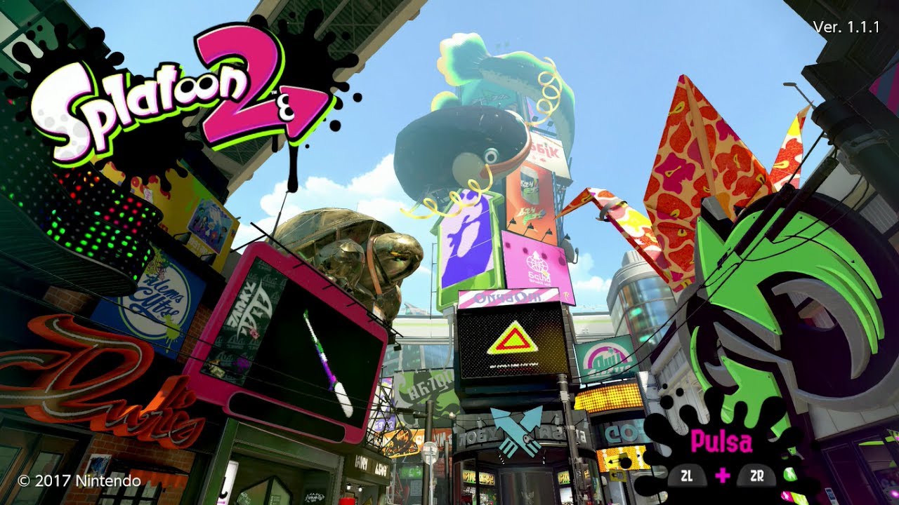 Splatoon 2 | Inkopolis tour (modos, opciones, tiendas) - YouTube