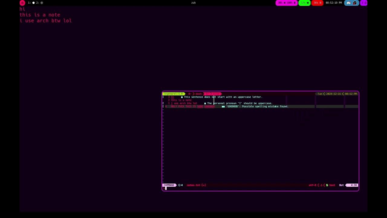 dynamic wallpaper linux (auto change wallpaper from text) - YouTube