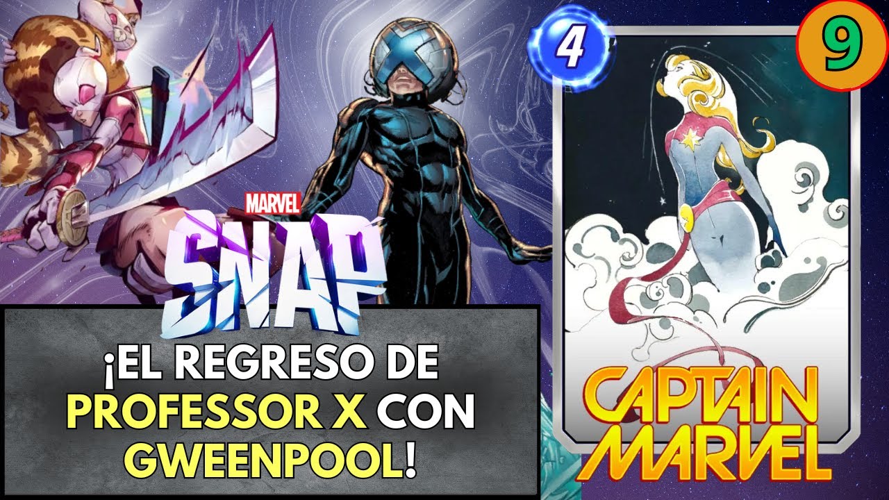 ¡EL REGRESO DE PROFESOR X GRACIAS A GWEENPOOL! MARVEL SNAP - YouTube