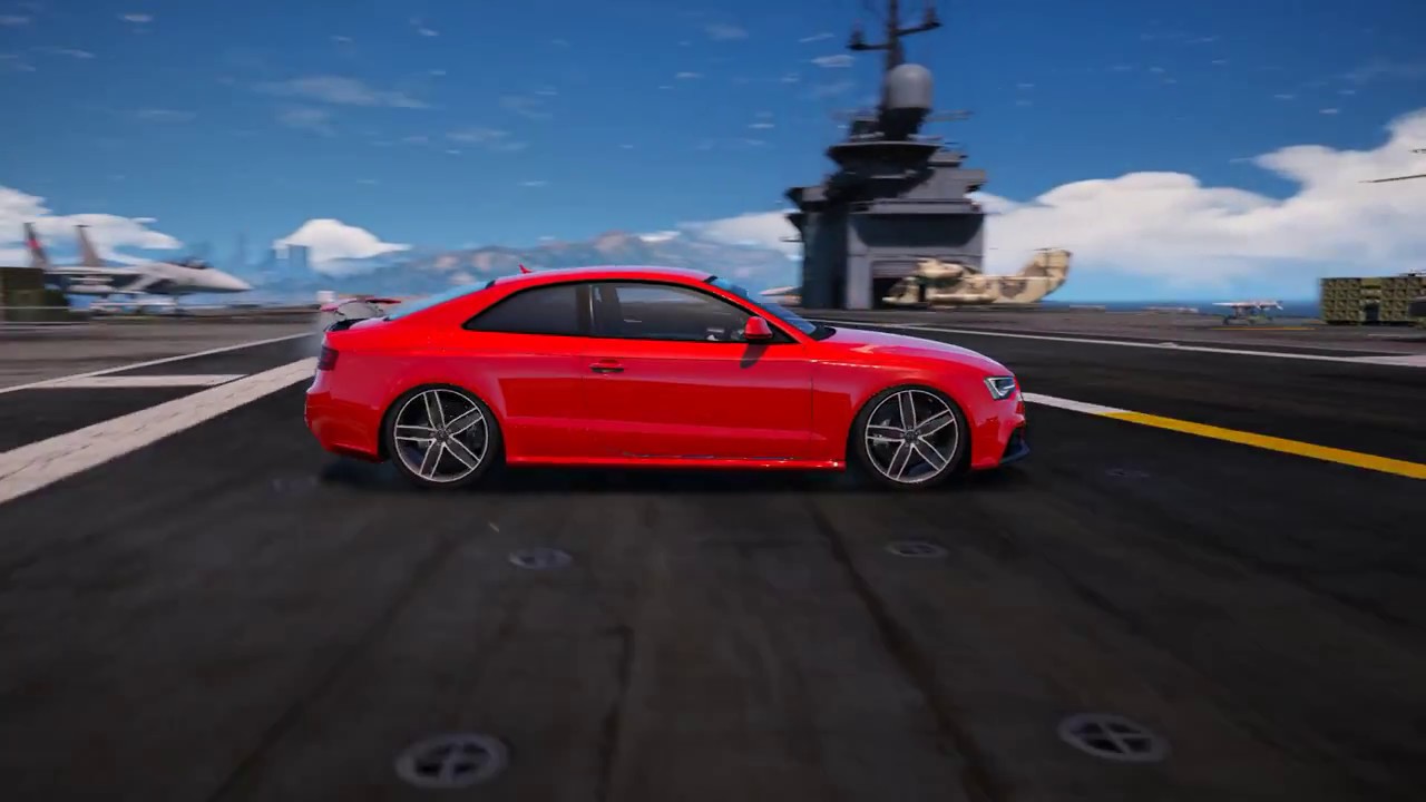 GTA V Audi RS5 Straight Pipe Mod - YouTube