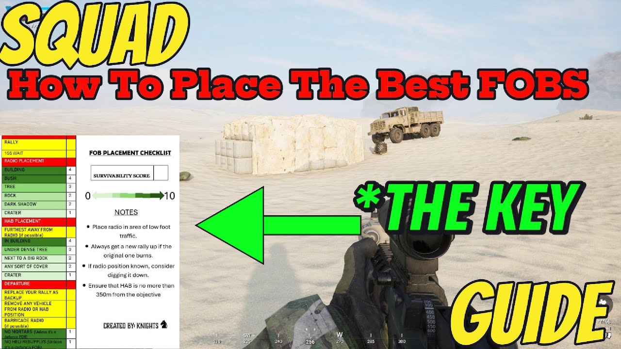 SQUAD | How To Place The Perfect FOB - YouTube