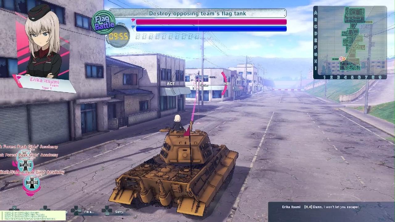 Girls und Panzer Dream Tank Match: Commander Check! - YouTube