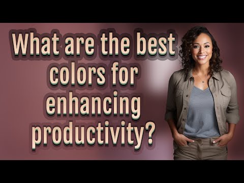 What Color Promotes Focus And Productivity