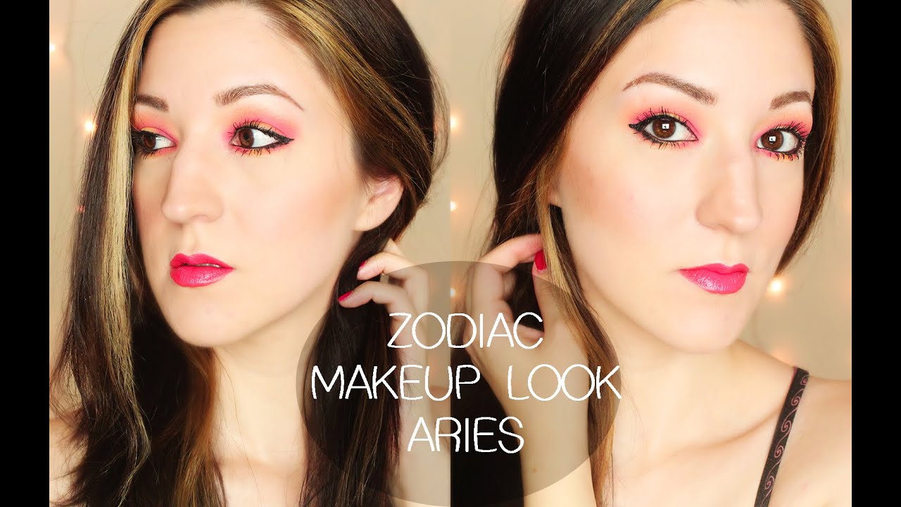 Zodiac Makeup Looks | Aries - YouTube