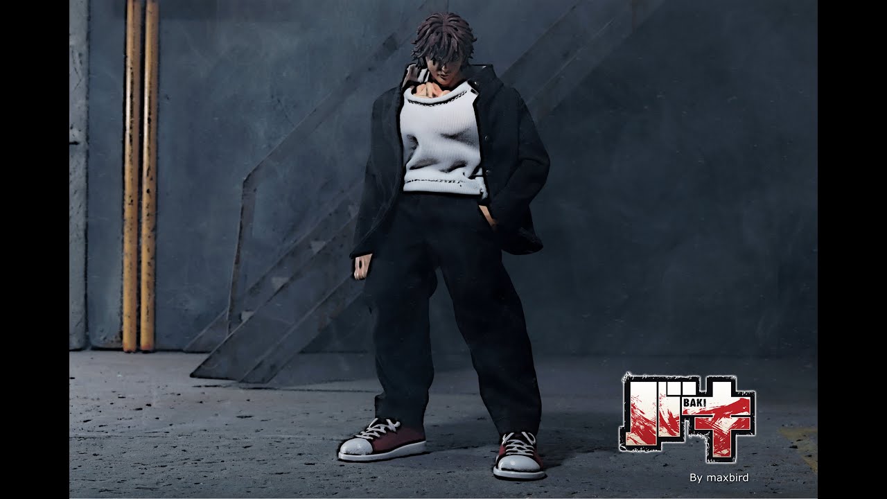 【Wearing tutorial】DIY custom school uniform for Storm Hanma Baki! - YouTube