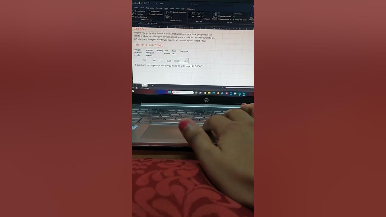 Goal Seek Function In Excel Shorts YouTube goal-seek-function-in-excel-shorts-youtube