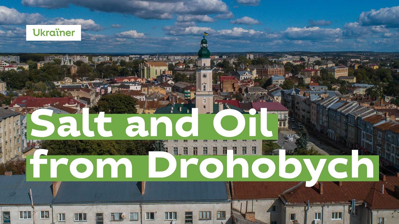 Salt and Oil from Drohobych from above · Ukraїner - YouTube