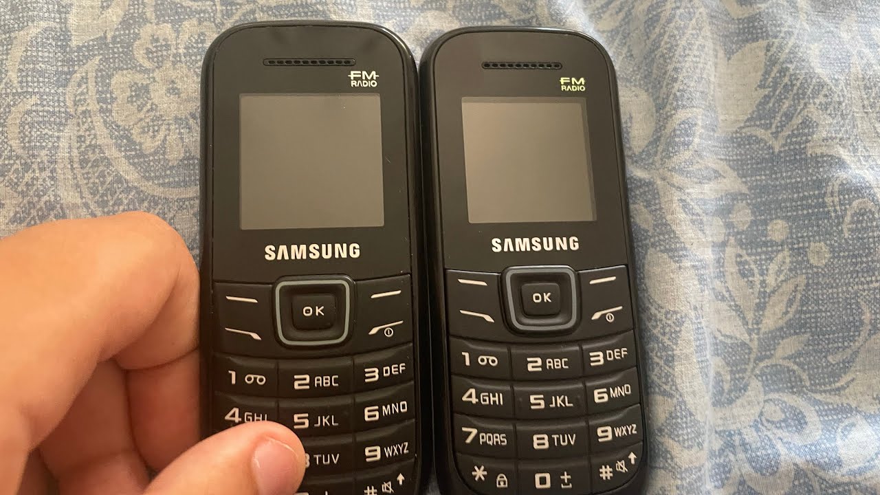 Rare knockoff Samsung E1205Y review and ringtones - YouTube