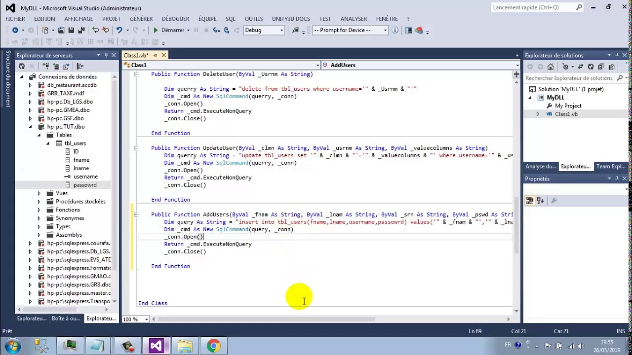 #Part5#TUTORIAL - How to create and use a DLL file with VB - YouTube