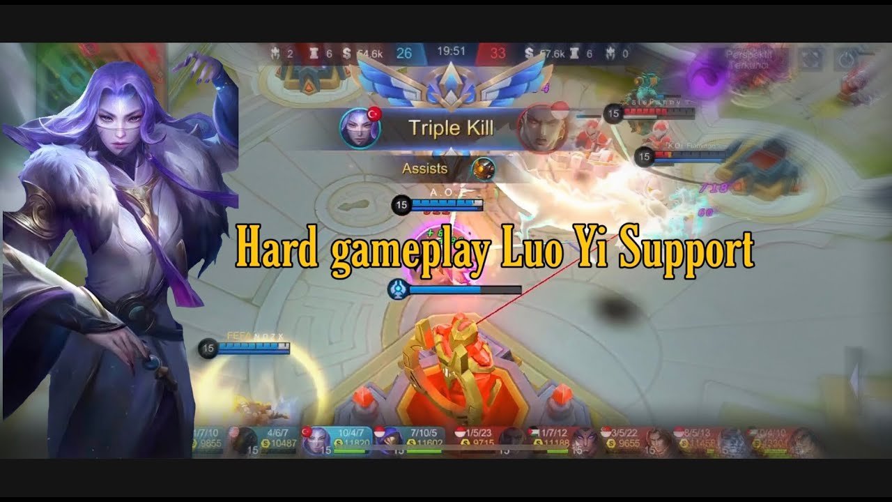Gameplay Lou Yi Support | yin-yang mage Lou Yi From OWL Squad ~ mobile ...