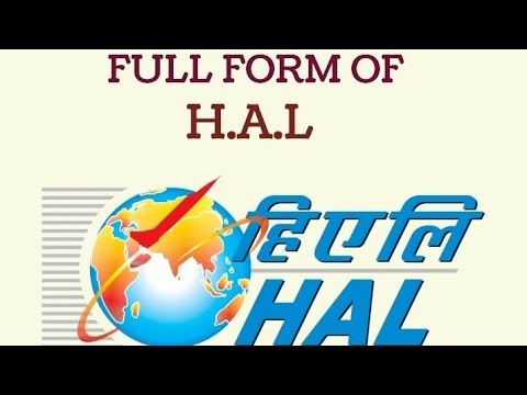 Full Form Of Hal/क्या आप जानते हैं Hal का फुल फॉर्म/ क्या आपको पता है ...
