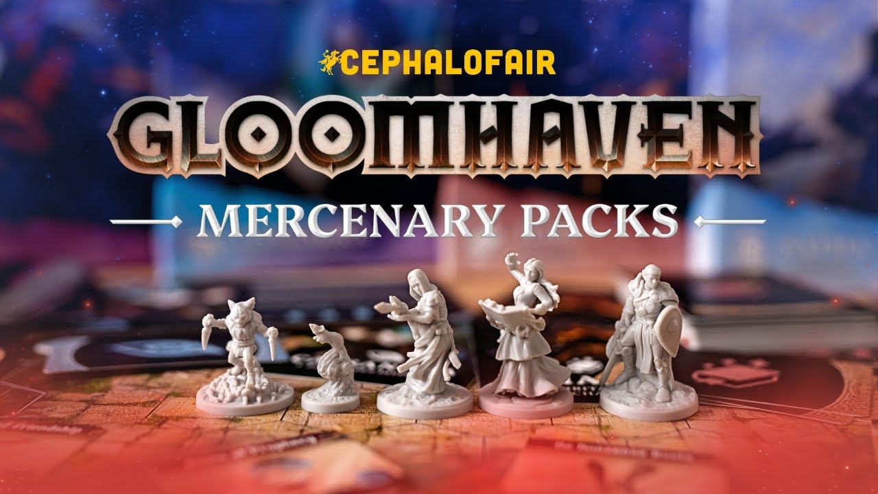 Gloomhaven: Mercenary Packs (2025) | Announcement Trailer - YouTube