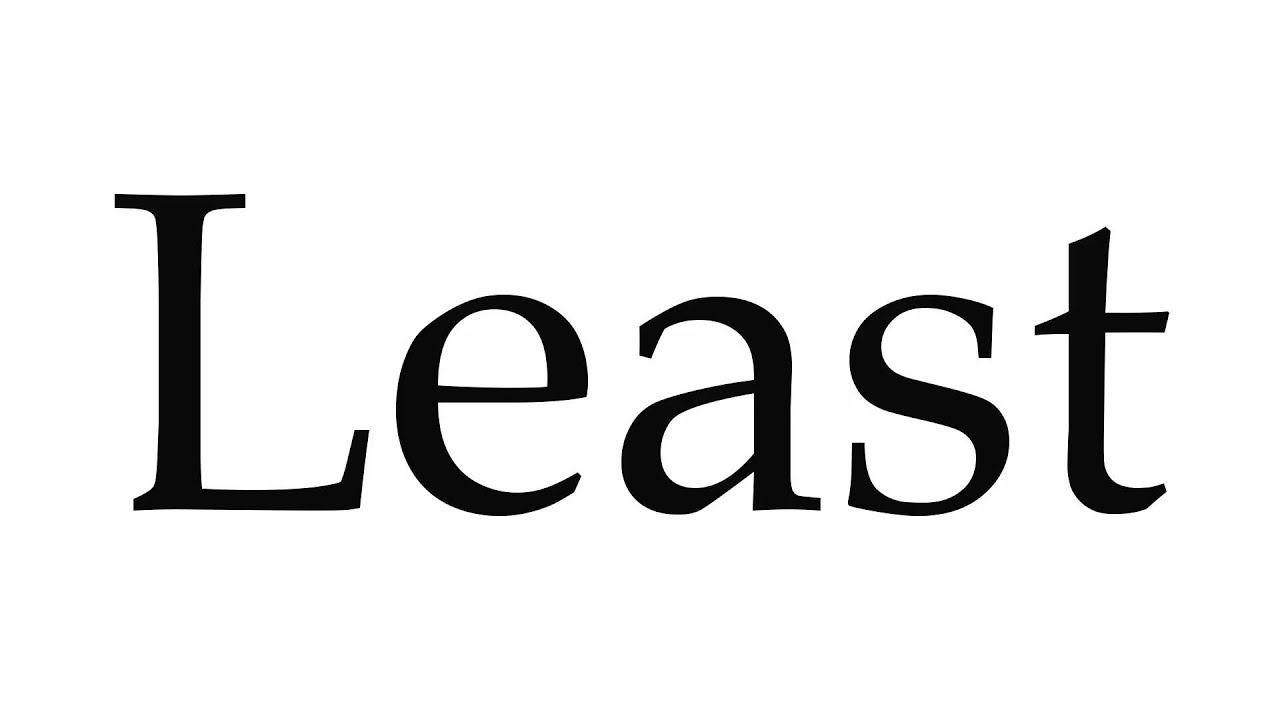 How To Pronounce Least YouTube how-to-pronounce-least-youtube