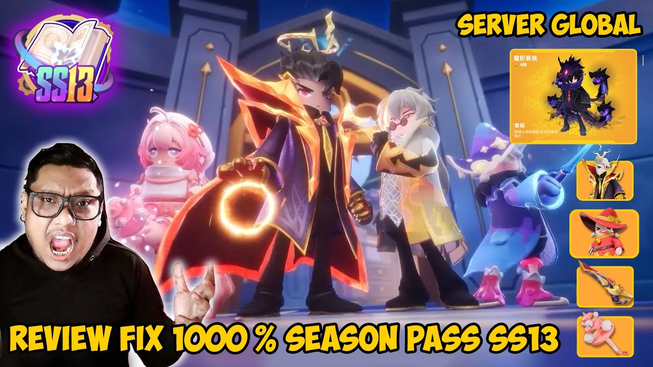 REVIEW SKIN SEASON PASS SS13 SERVER GLOBAL DUEL PENYIHIR SAUSAGE MAN # ...
