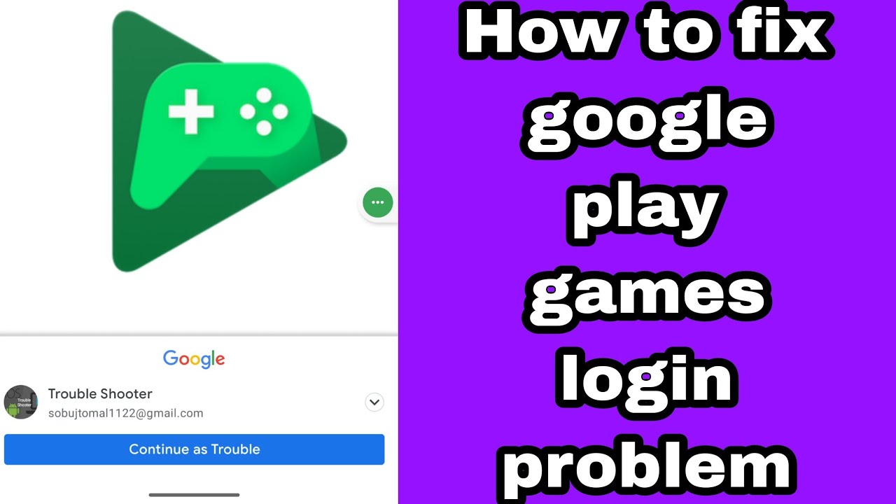 How to fix google play games login problem 2025 | google play games not ...