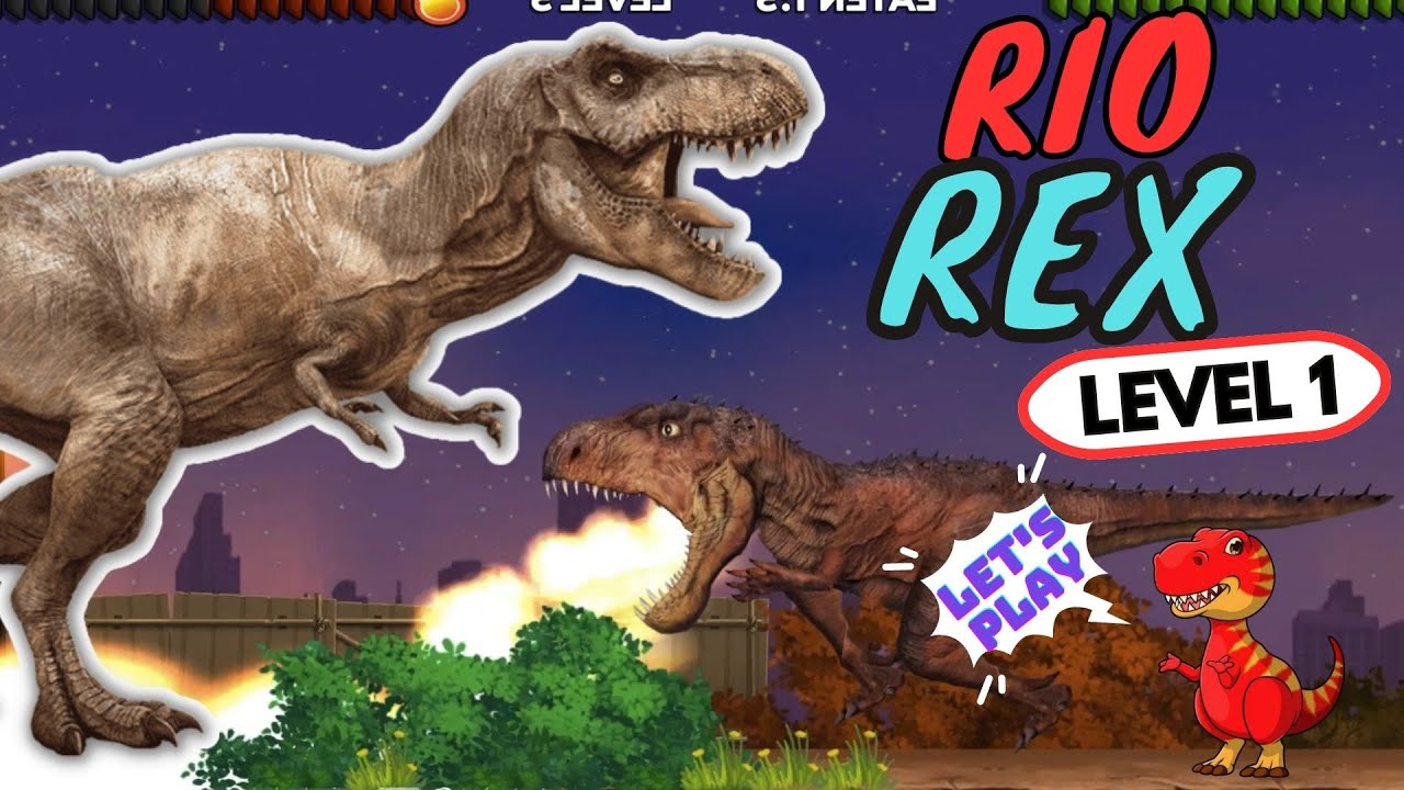DINO RIO REX - LEVEL 1 DinoG - YouTube