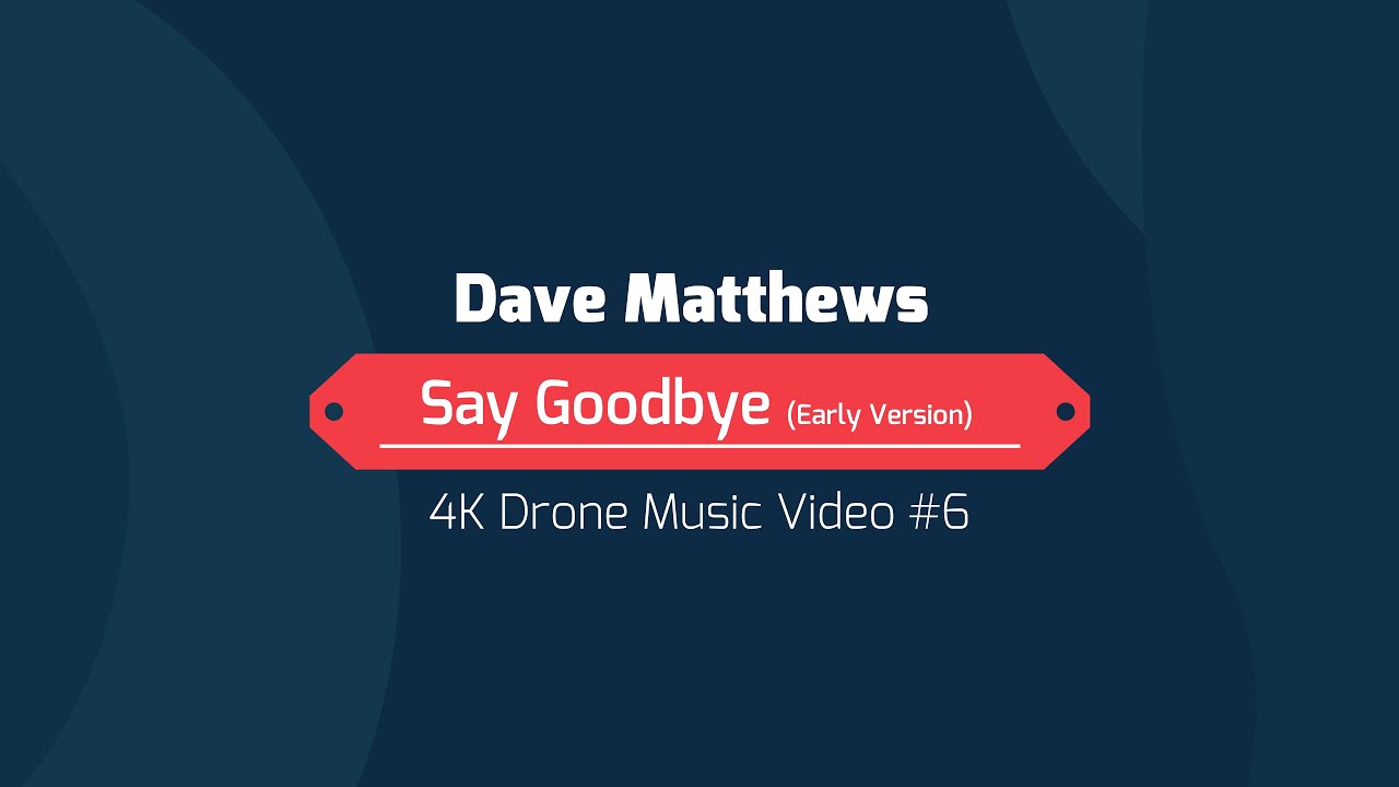 Dave Matthews "Say Goodbye" Early Version / Different Lyrics (10-26-93 ...