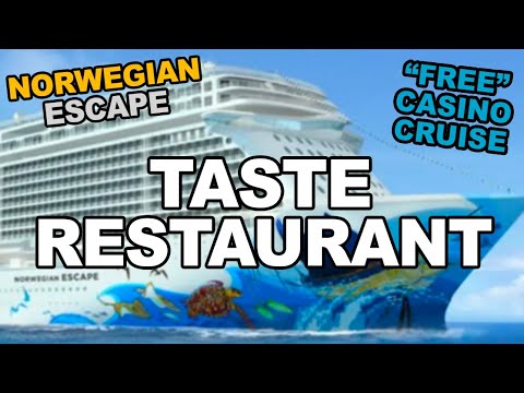 Lunch at Taste Restaurant. NCL ESCAPE. (4/8) Norwegian Cruise Line ...