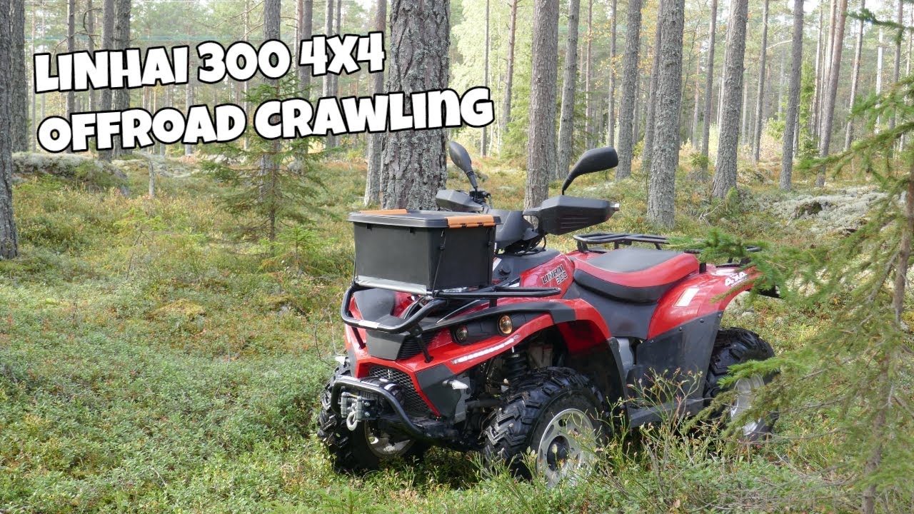 Linhai 300 4x4 Offroad Crawling - YouTube