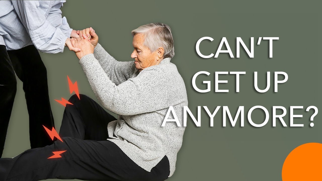 Try THAT if you have trouble getting up due to knee pain - YouTube