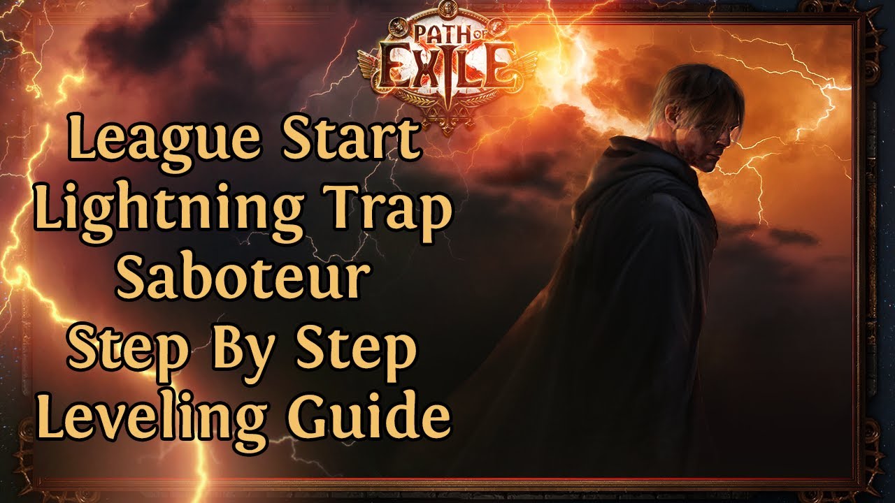 [Path of Exile] Lightning Trap Saboteur League Start Leveling Guide ...