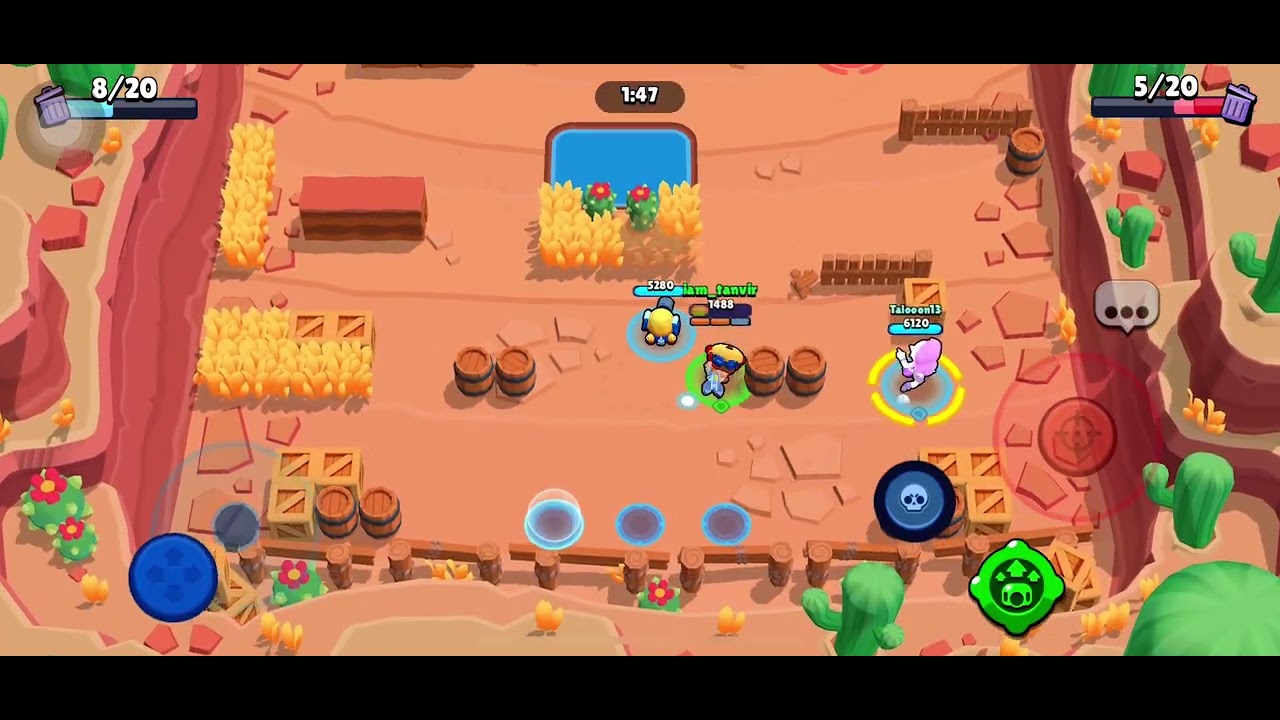 cleaning duty garbage yard event gameplay brawl stars - YouTube