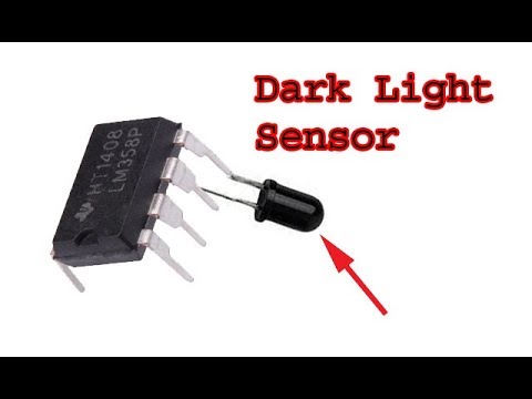 How to make a Dark light sensor using IR Sensor, dark auto ON OFF - YouTube