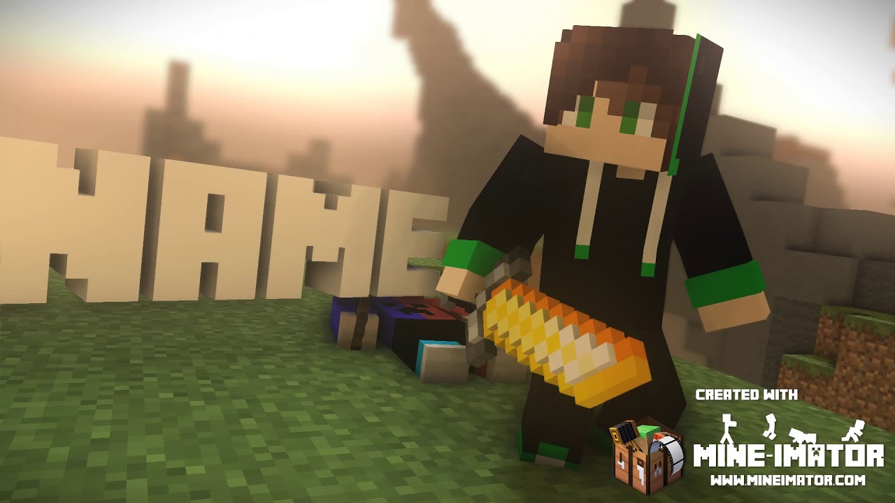 Mine Imator Intro Template#4 Insp.Regy ^ ^ (Download Free) - YouTube