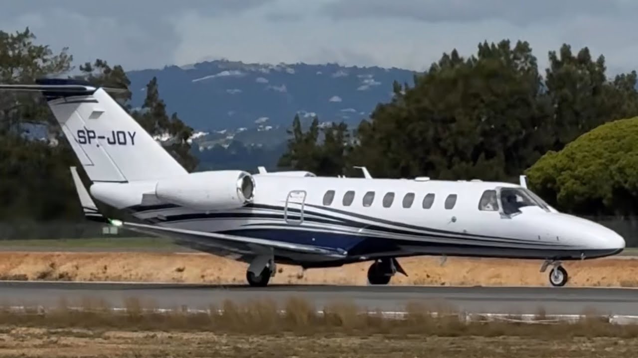 Cessna 525B Citation Cj3+ | ZondaJet at FARO AIRPORT - YouTube