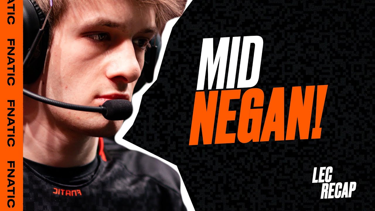NEGAN MID! | LEC 2020 Spring Highlights (Week 9) - YouTube