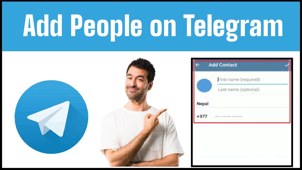 How to Add People on Telegram? | Add Friends on Telegram by Number 2021 ...