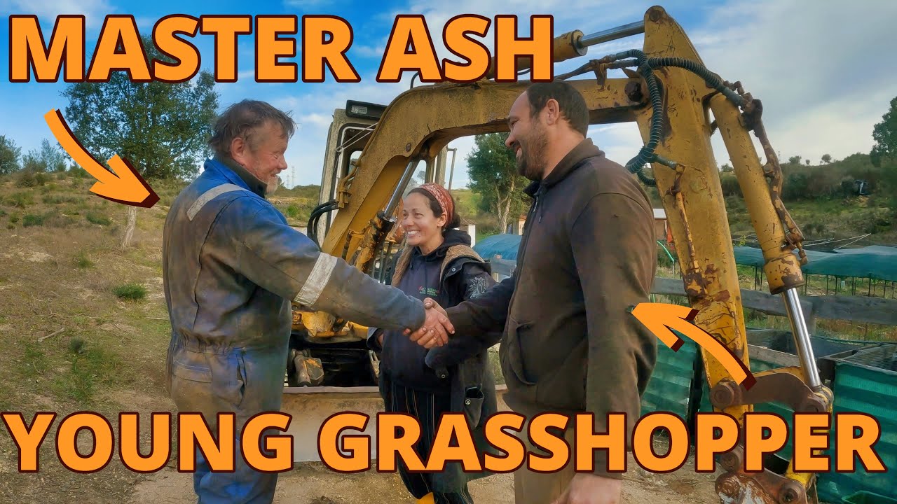 Fixing our Digger without a Workshop - Making Improvised tools and ...