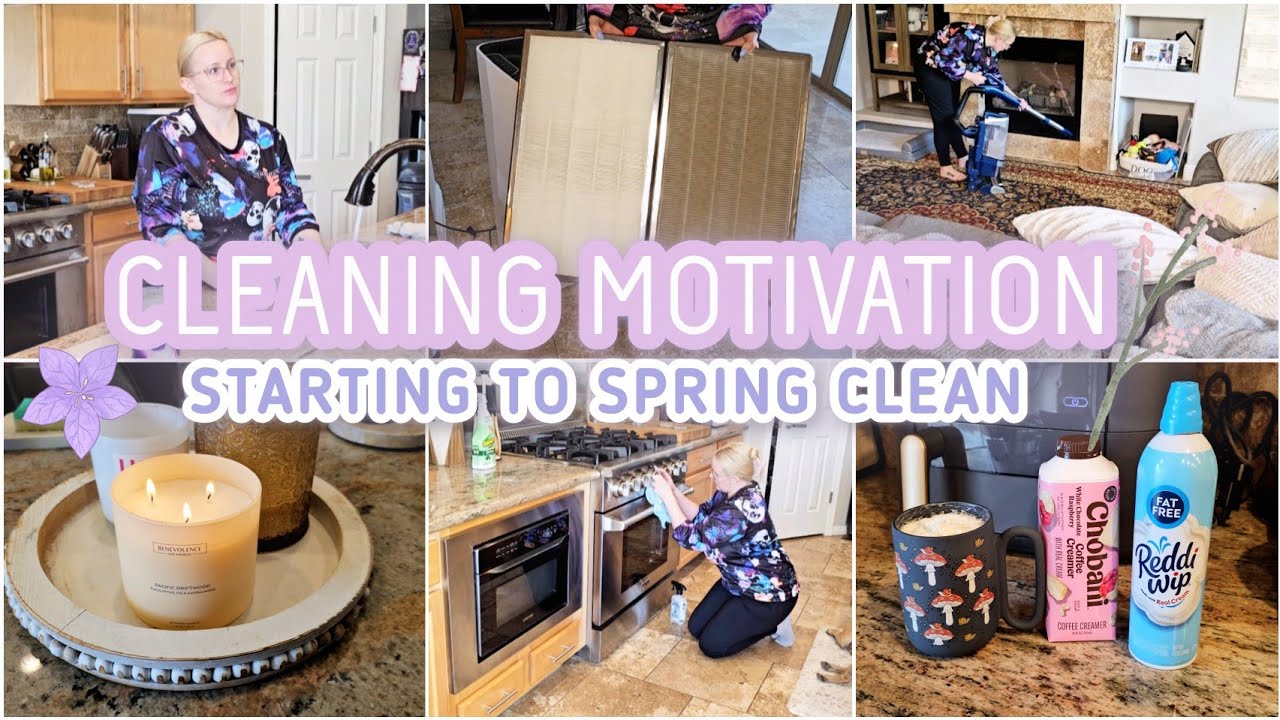 MID WEEK CLEANING MOTIVATION | THE START OF SPRING CLEANING | CLEAN ...