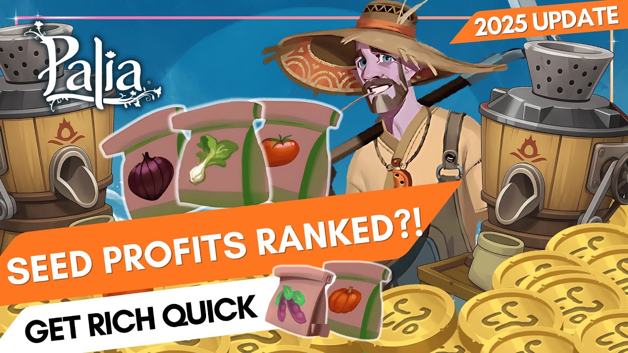 Ranking Every Crop in Palia by Seed Profit! 🌱 Best Seed Maker Crops ...