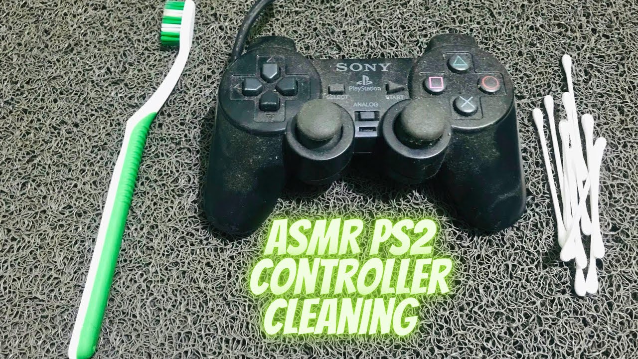 Asmr Ps2 Controller Cleaning: Satisfying Sounds For Sleep And ...