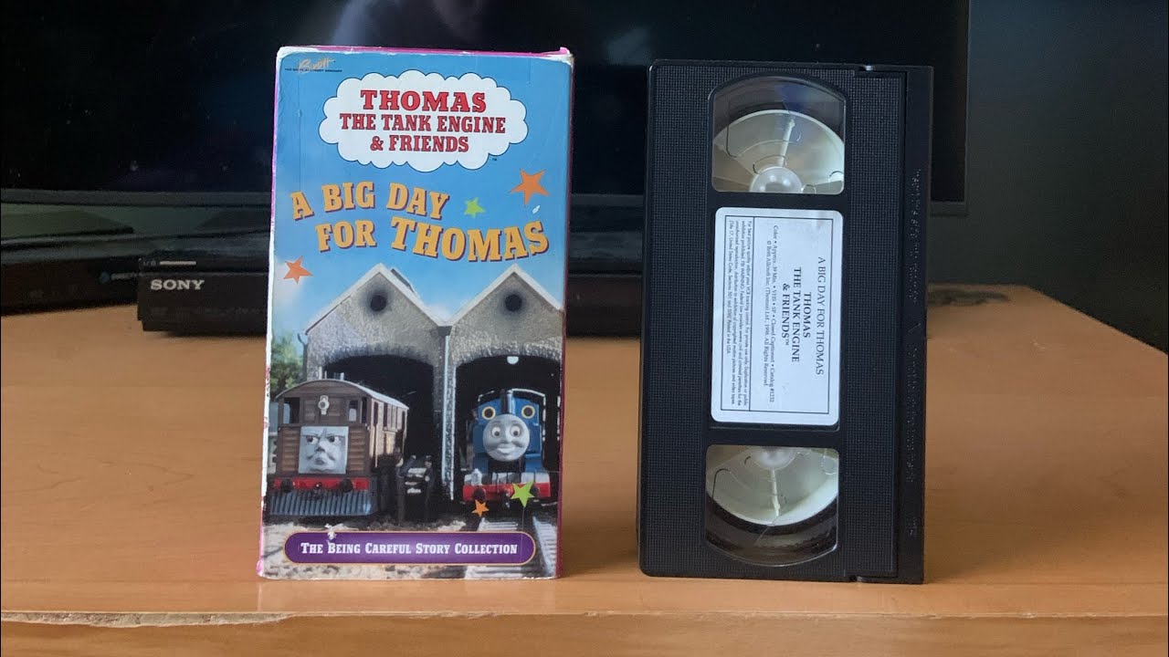 A big day for Thomas VHS opening for 1998 - YouTube